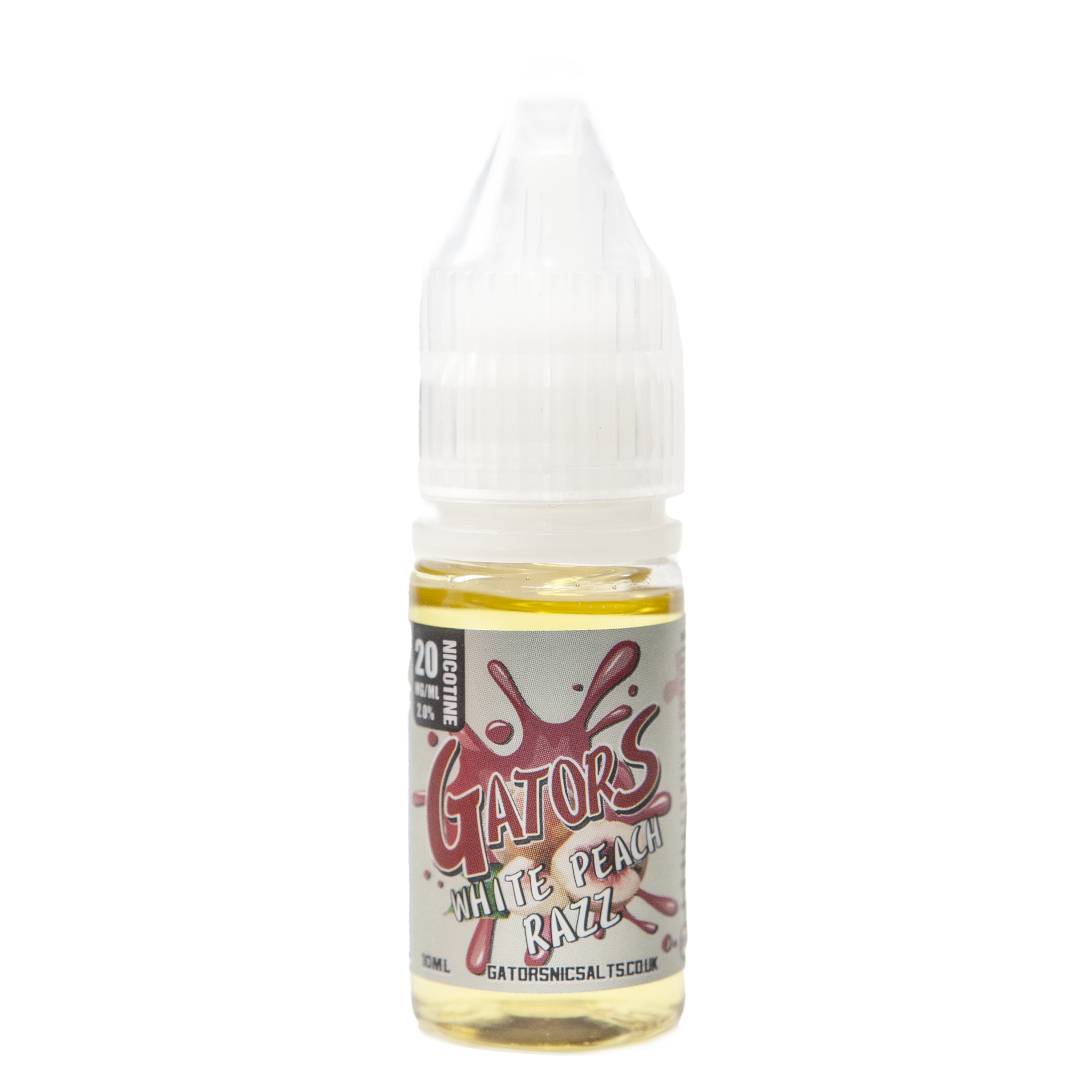 White Peach Razz E-Liquid | 10mg & 20mg – Gators Nic Salts